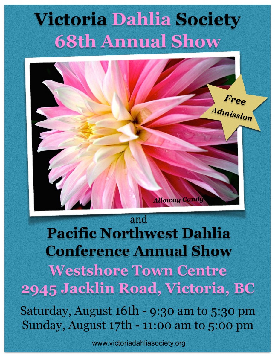 VDS 68th Annual Show and Pacific Northwest Dahlia Conference 2014 ...